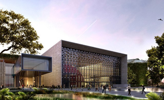 The Istanbul Opera House, one of the city’s future symbols, is set up ...